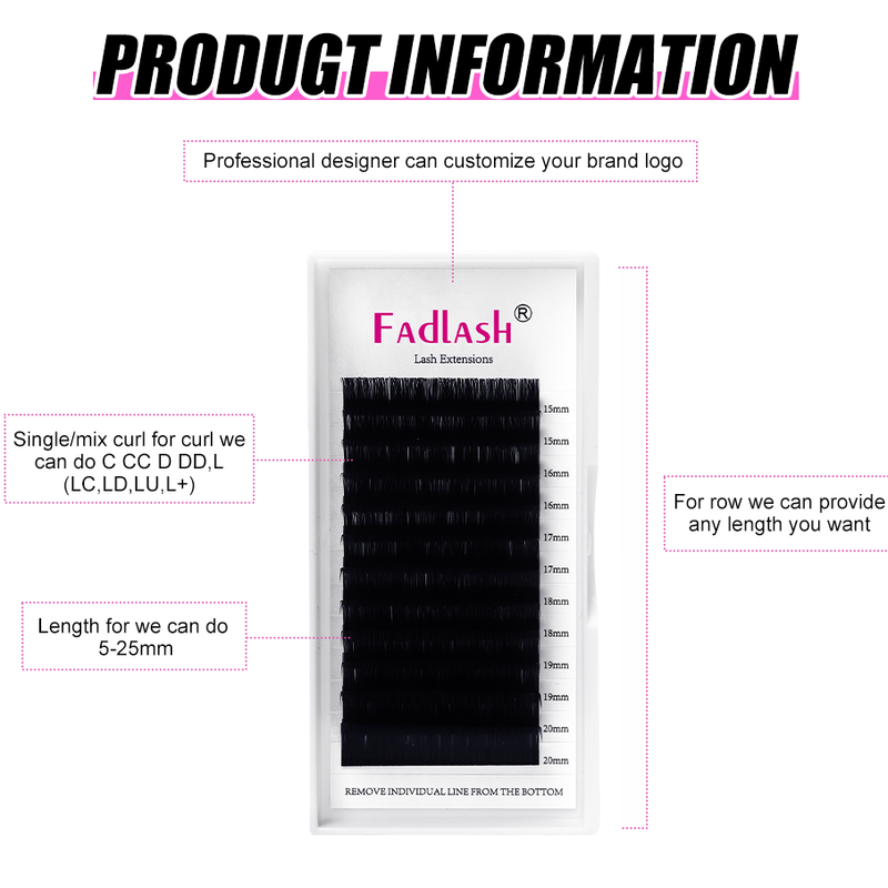 Classic Eyelash Extensions | Natural Full Set Lashes for Professionals ...