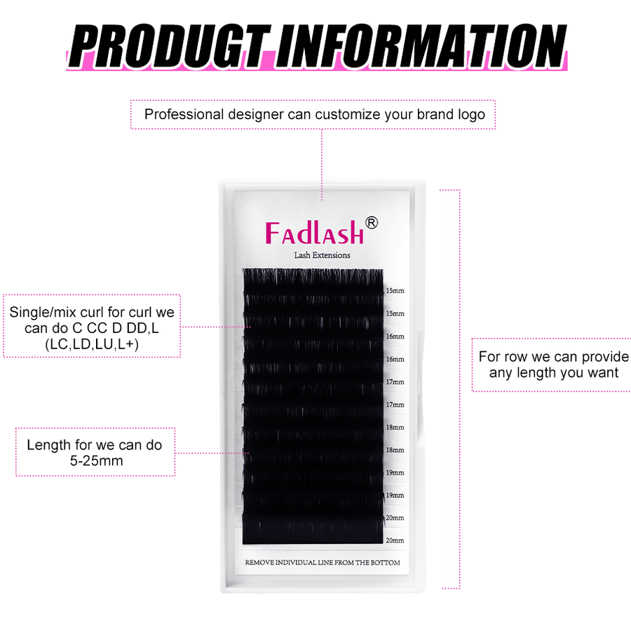 Classic Eyelash Extensions | Natural Full Set Lashes for Professionals ...